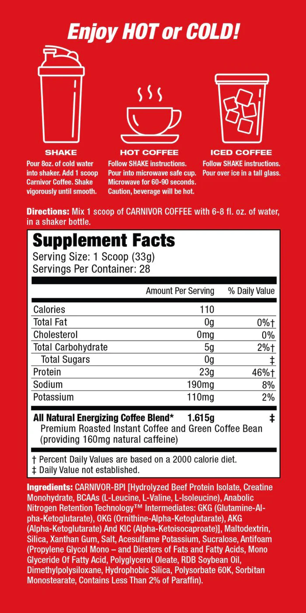MuscleMeds: Carnivor Coffee, 2lbs – LSResearch