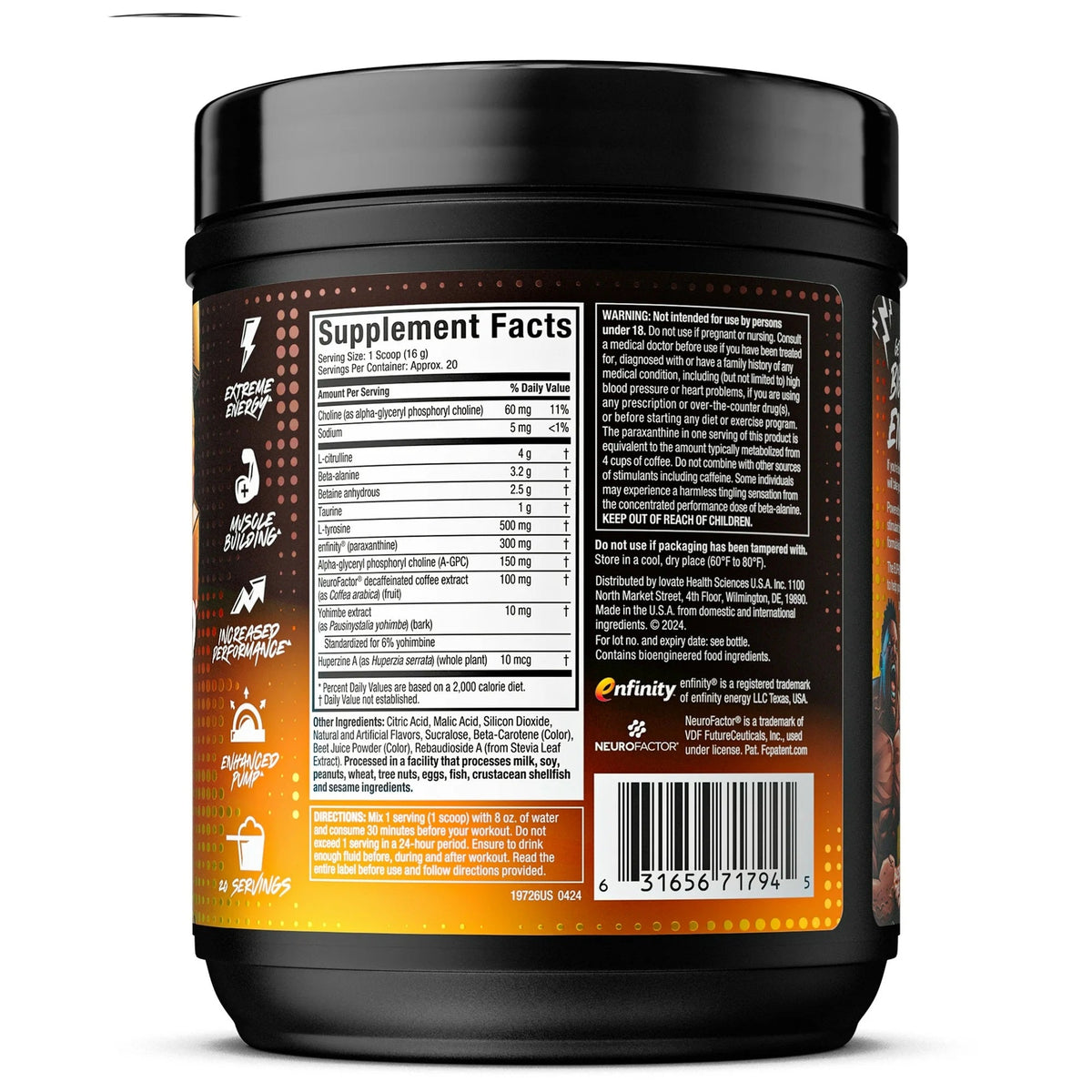 MuscleTech: EuphoriQ Pre-Workout – LSResearch