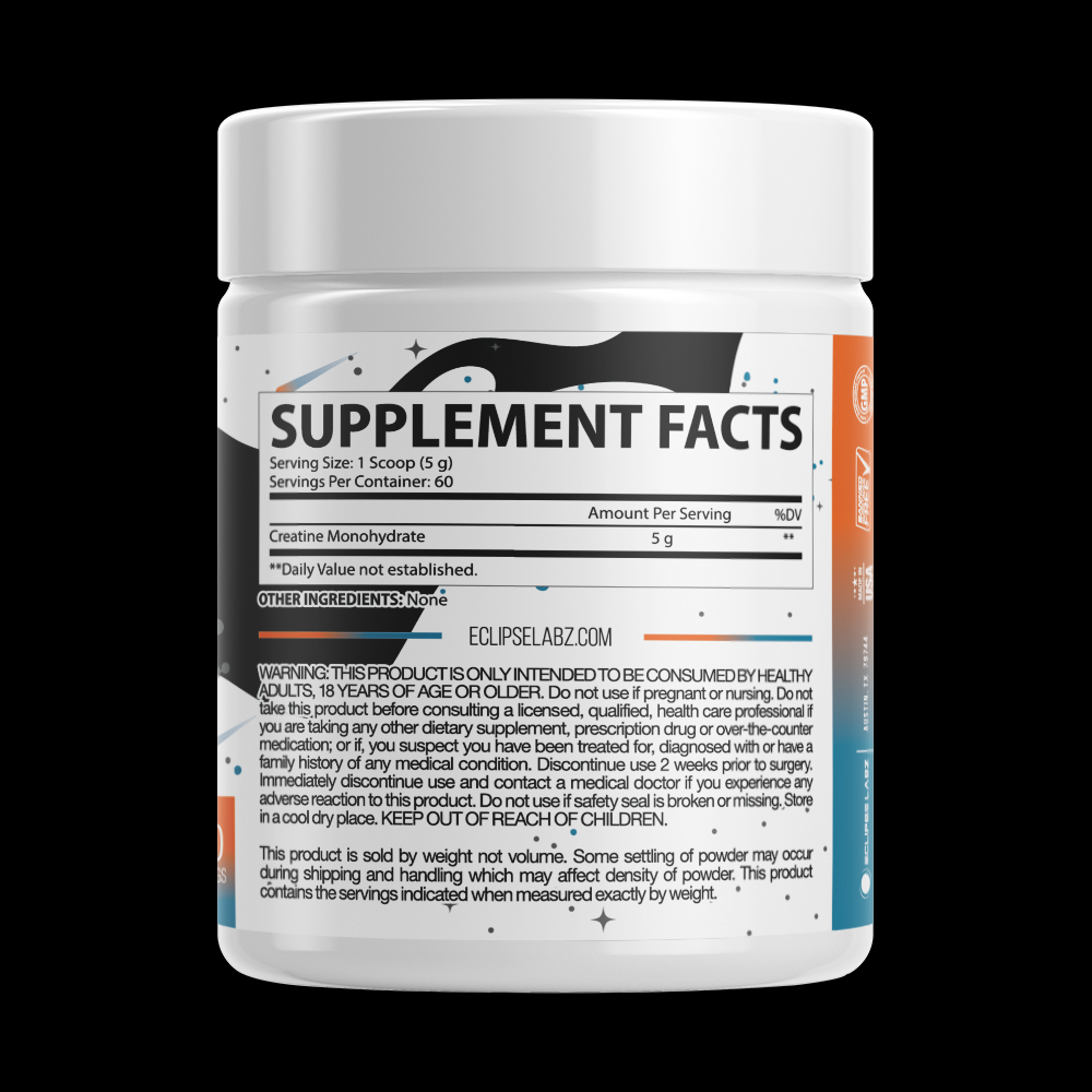 Eclipse Labz: Creatine Monohydrate, 300 Grams – LSResearch