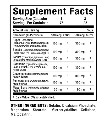 Allmax: Gluco Fx, 75 Capsules – LSResearch