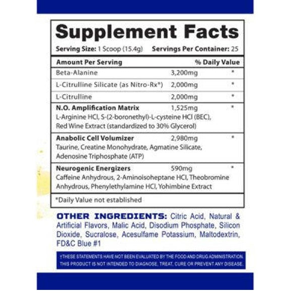 Hi Tech: Amp3d Pre-Workout – LSResearch