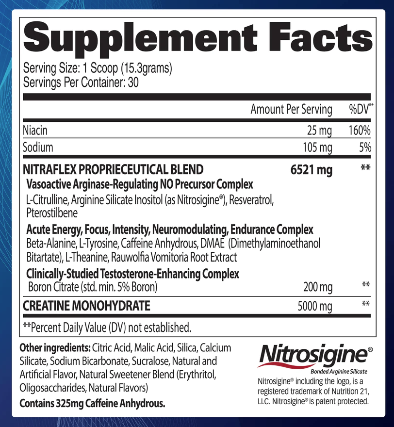 GAT: Nitraflex + Creatine 30 Servings – LSResearch