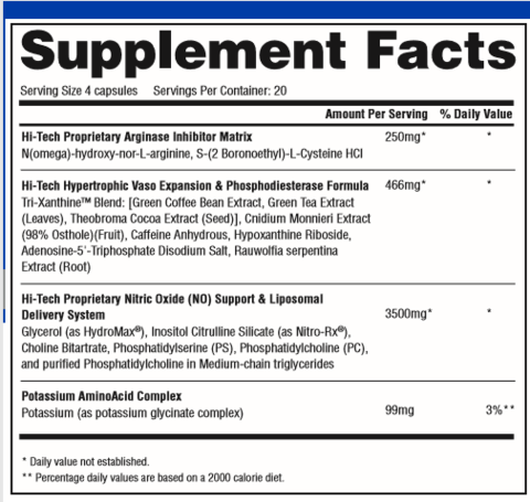 Hi-Tech: Plasmagen 80 Capsules – LSResearch