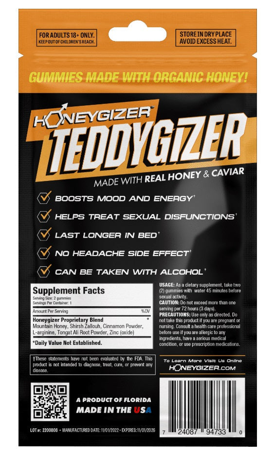 Teddygizer Gummy & Zallouh Orange Package – LSResearch