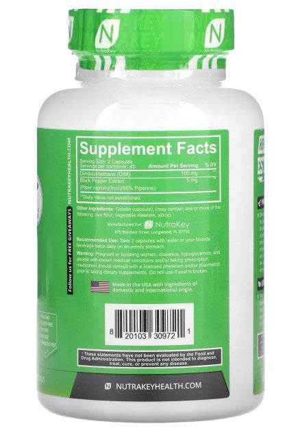 Nutrakey: DIM, 90 Capsules – LSResearch