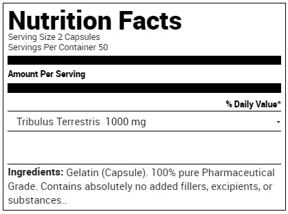 NutraKey: Tribulus, 100 Capsules – LSResearch