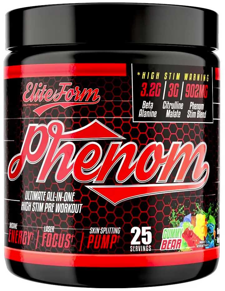 Elite Form: Phenom Preworkout – LSResearch