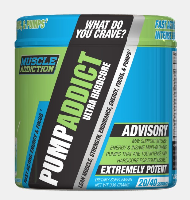 Muscle Addiction: Pump Addict Pre Workout – LSResearch