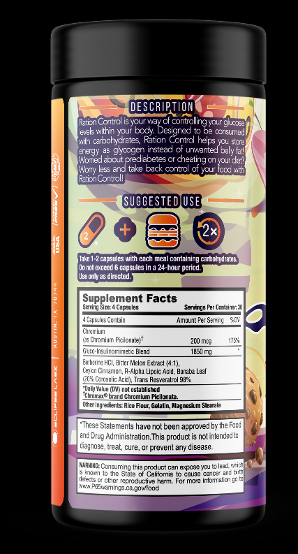 Eclipse Labz: Ration Control, 120 Capsules – LSResearch